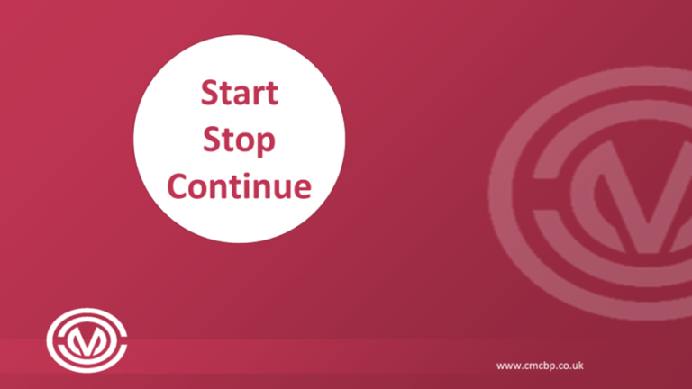 6. Start, Stop, Continue - CMC Business Psychology LTD